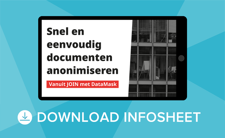 Documenten anonimiseren vanuit JOIN - Decos