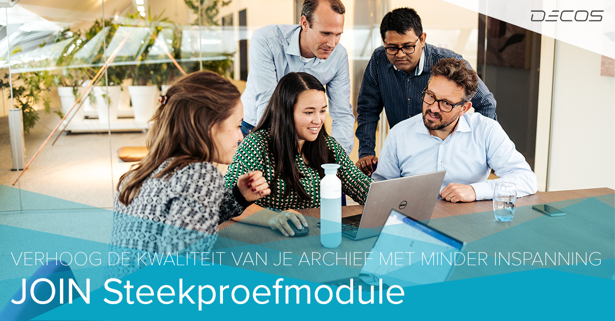 Steekproefmodule voor JOIN - Decos